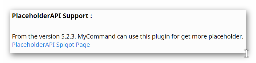 How do I use PlaceholderAPI placeholders on MyCommand? | SpigotMC ...