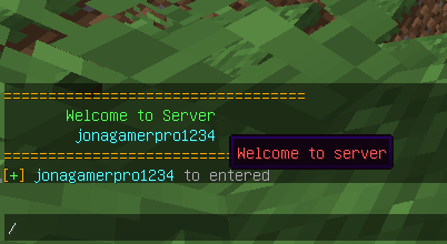 Custom Join and Quit Message | SpigotMC - High Performance Minecraft Community