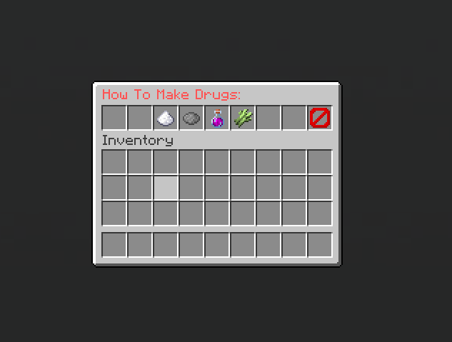 Jiggeys Simple Drugs | SpigotMC - High Performance Minecraft Community