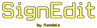 Advanced Sign Edit | | SpigotMC - High Performance Minecraft Community