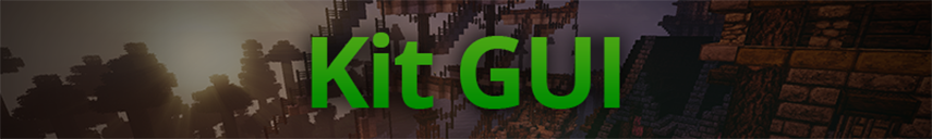 KitGUI | SpigotMC - High Performance Minecraft Community