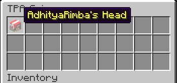 Tpa Gui | SpigotMC - High Performance Minecraft Software