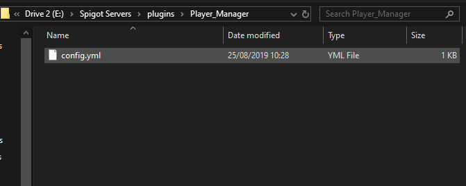 Solved - Creating a file in a plugins directory | SpigotMC - High ...