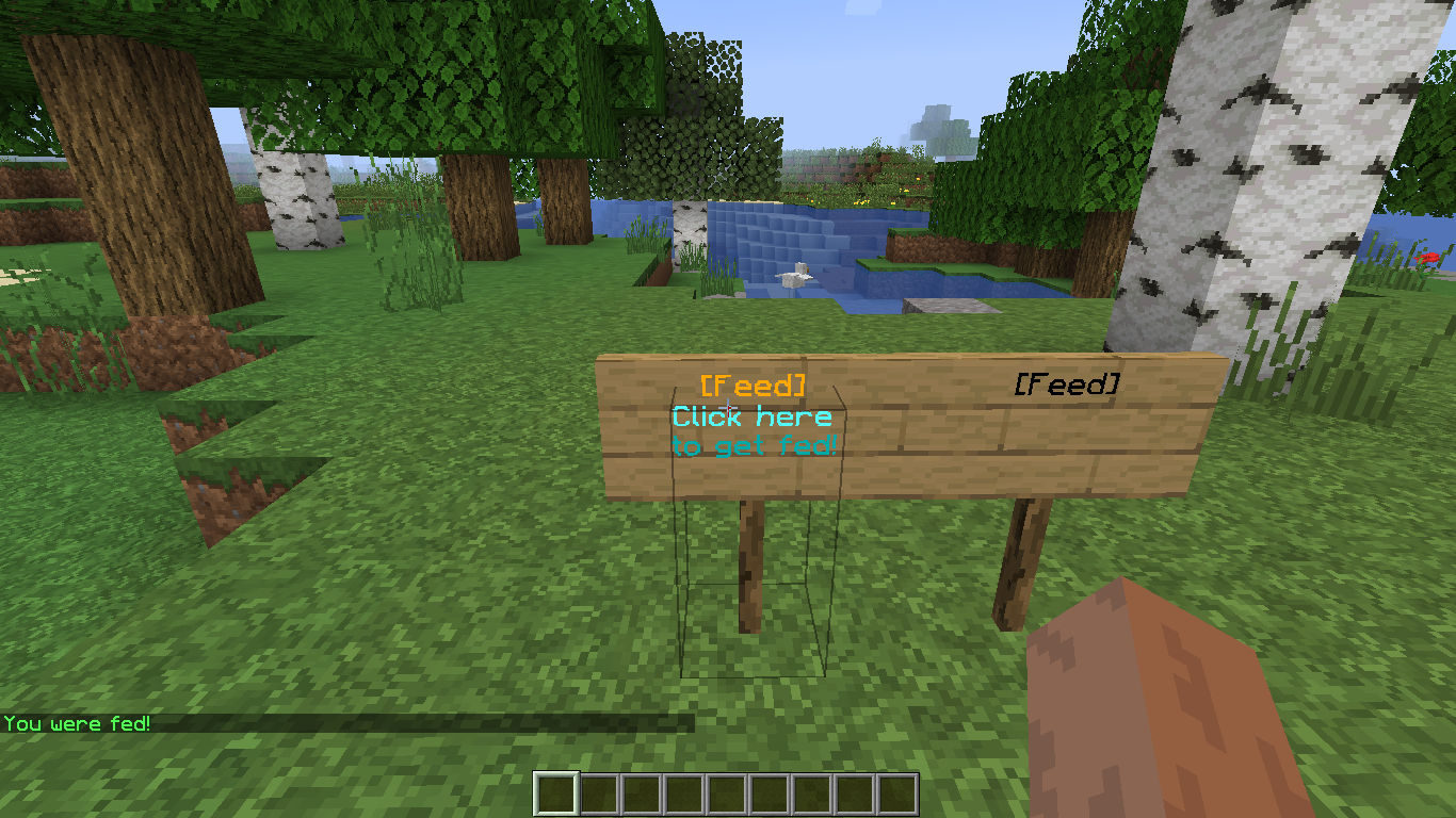 Heal and Feed | SpigotMC - High Performance Minecraft Software