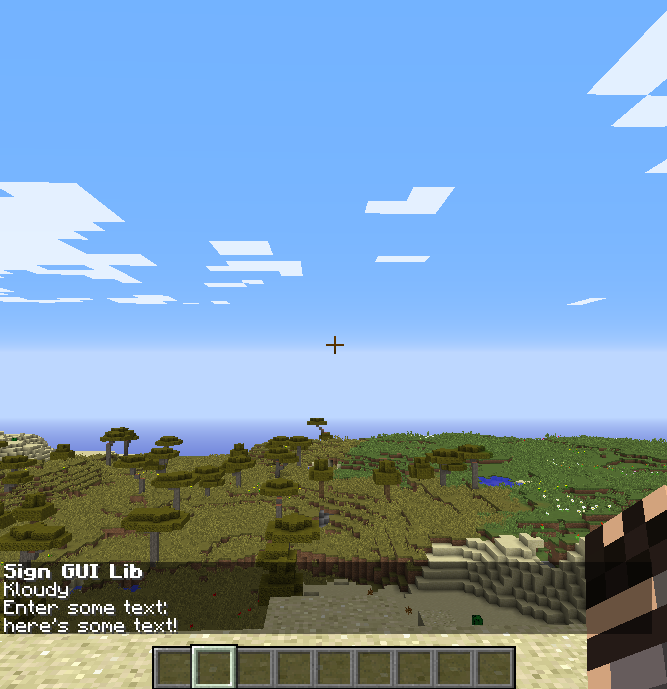 SignGUI | SpigotMC - High Performance Minecraft Software