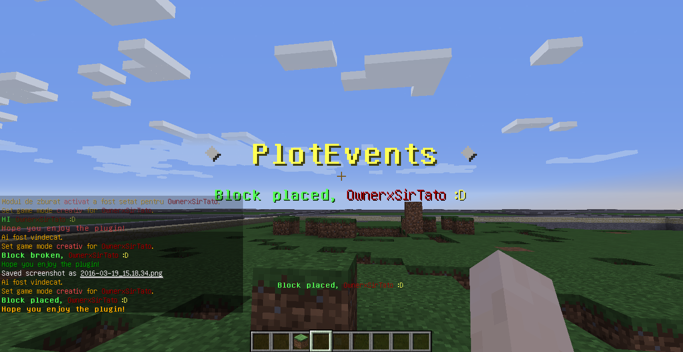 PlotEvents | PlotSquared Addon 1.9 | SpigotMC - High Performance Minecraft Community