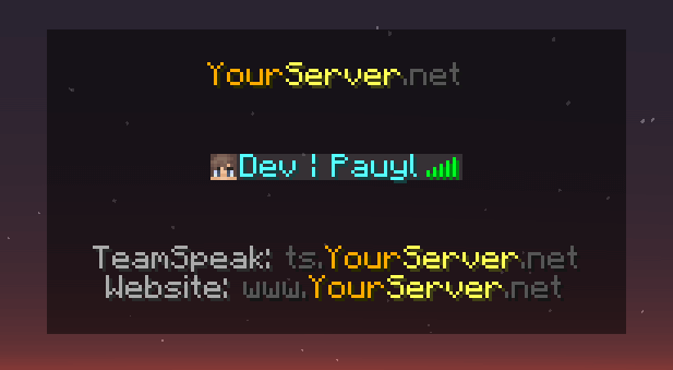 vTab - Custom Tablist | SpigotMC - High Performance Minecraft Software