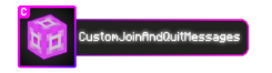 Custom Join and Quit Message | SpigotMC - High Performance Minecraft ...