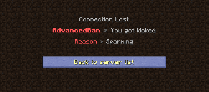 AdvancedBan | SpigotMC - High Performance Minecraft Software