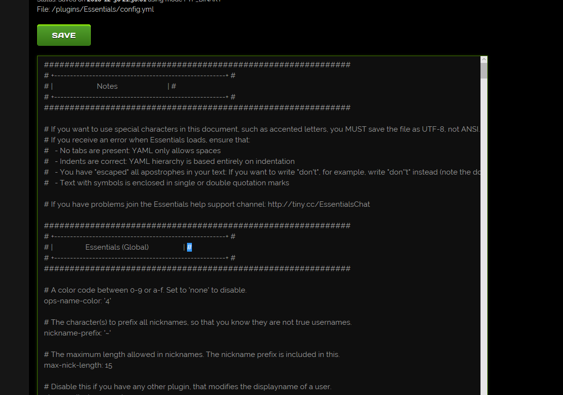 Trobule with GroupManager and Essentials Chat | SpigotMC - High Performance Minecraft Community