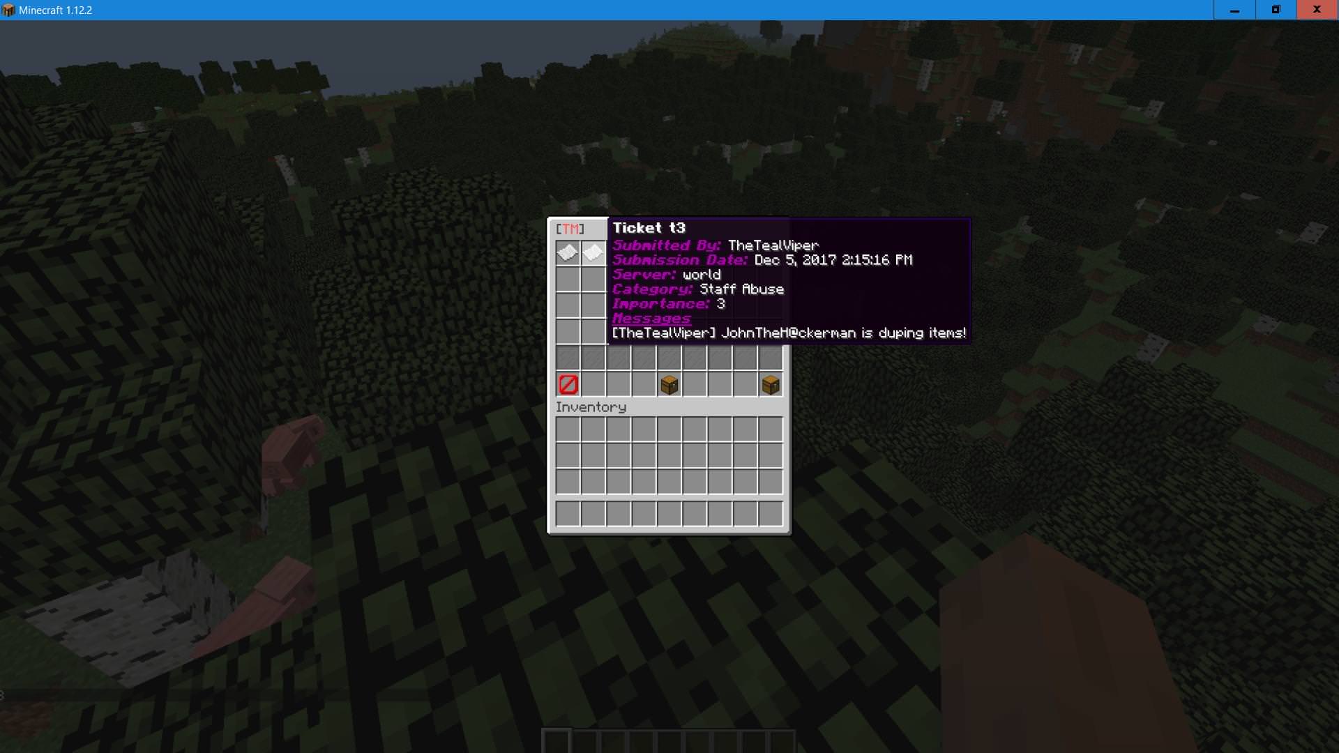 // TicketManager | [1.21] | [FULLY CUSTOM GUI INTERFACE] | [SQL SUPPORT ...