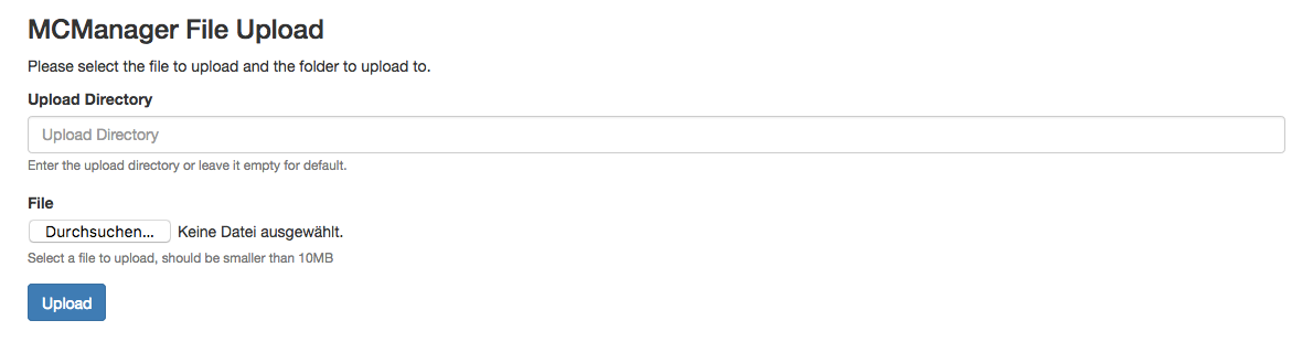 MCManager | Ingame Server Management | SpigotMC - High Performance ...