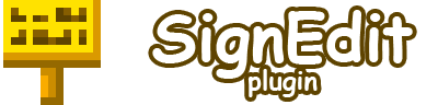 SignEdit | SpigotMC - High Performance Minecraft Community