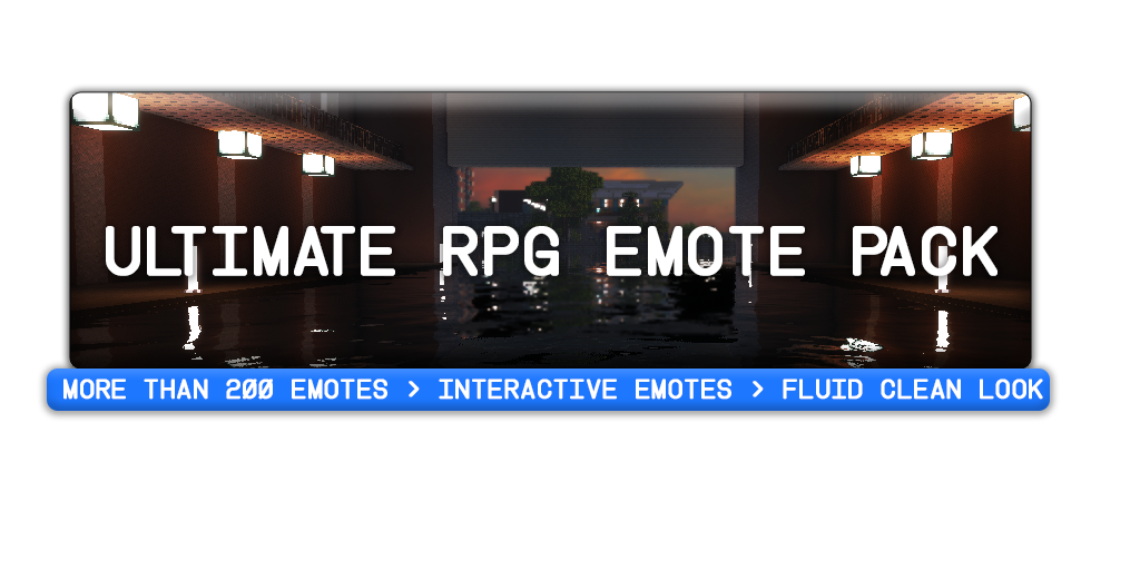 Bungee - Spigot - ULTIMATE RP/RPG EMOTE PACKS⭐ Includes Interactive ...