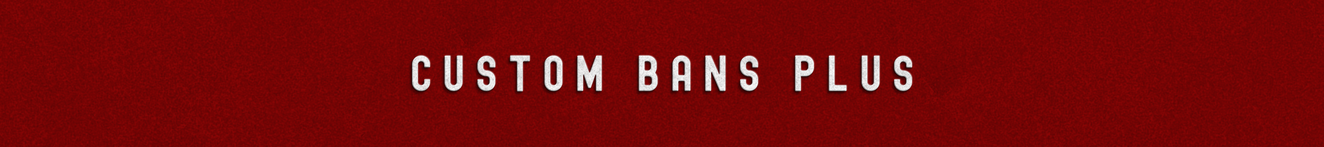 Custom Bans Plus | Fully Customizable Ban Manager | SpigotMC - High Performance Minecraft Community