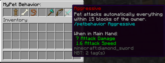 Spigot - MyPetGUI Menu - MyPet Addon | SpigotMC - High Performance Minecraft Community