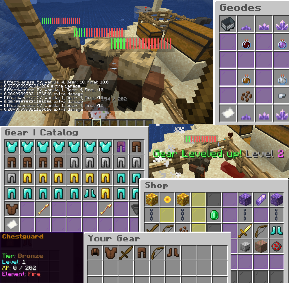 AmethystGear - Unique Elemental RPG Gear & API | SpigotMC - High Performance Minecraft Software