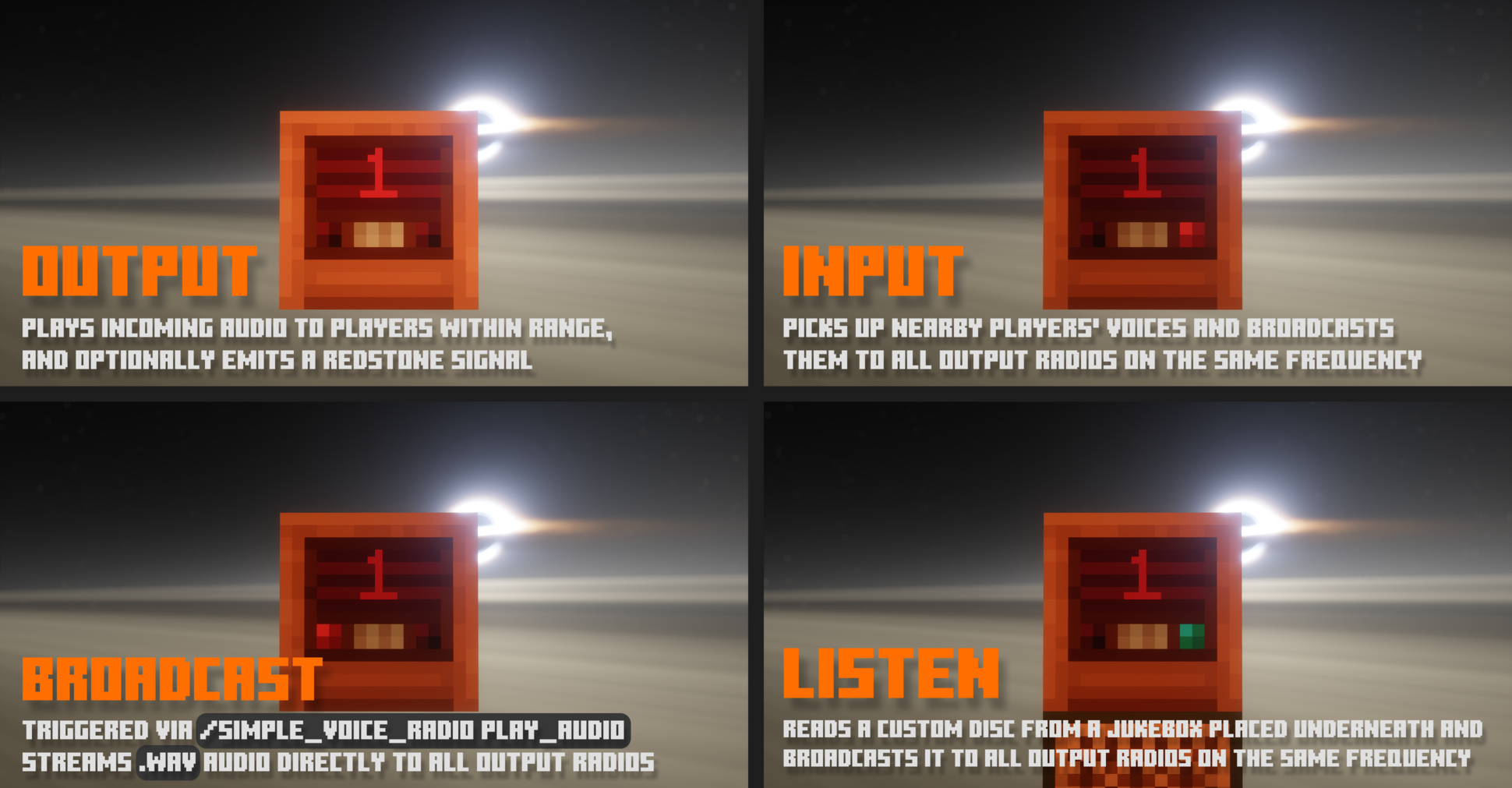 Simple Voice Radio | SpigotMC - High Performance Minecraft Software