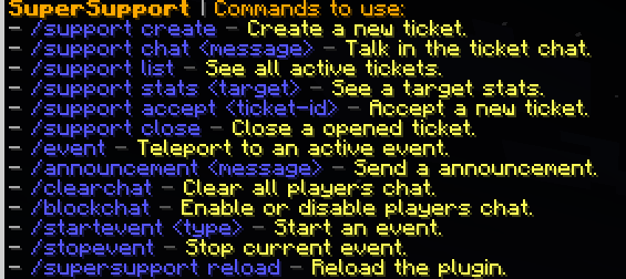 SuperSupport | Advanced Server Support [1.18 - 1.21.4] | SpigotMC ...