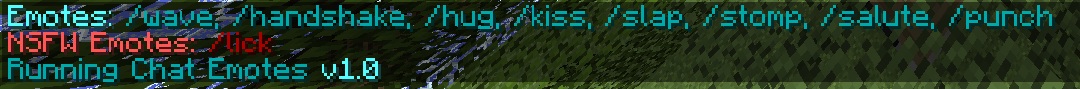 Spigot - [COMPLETE] Simple Chat Emotes - /wave, /kiss, /dance, /smoke ...