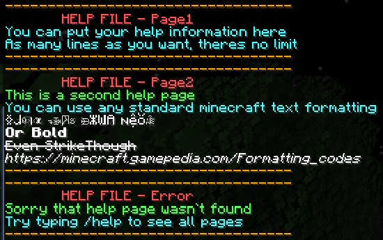 Basic Help Pages | SpigotMC - High Performance Minecraft Community