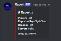 Advance Report | Perfect Report System for Bungeecord - CS-Development ...