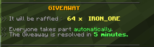 ⭐ AdvancedGiveaways | Everything configurable ⭐ | SpigotMC - High ...