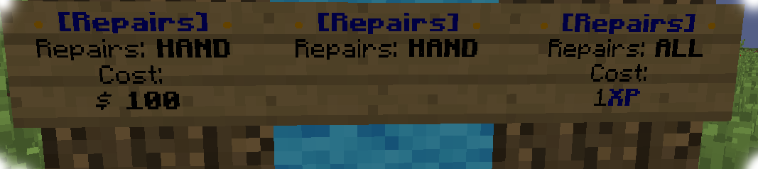 Custom Durability Customizable, Magic Anvil, Repair Signs, NBT Support ...