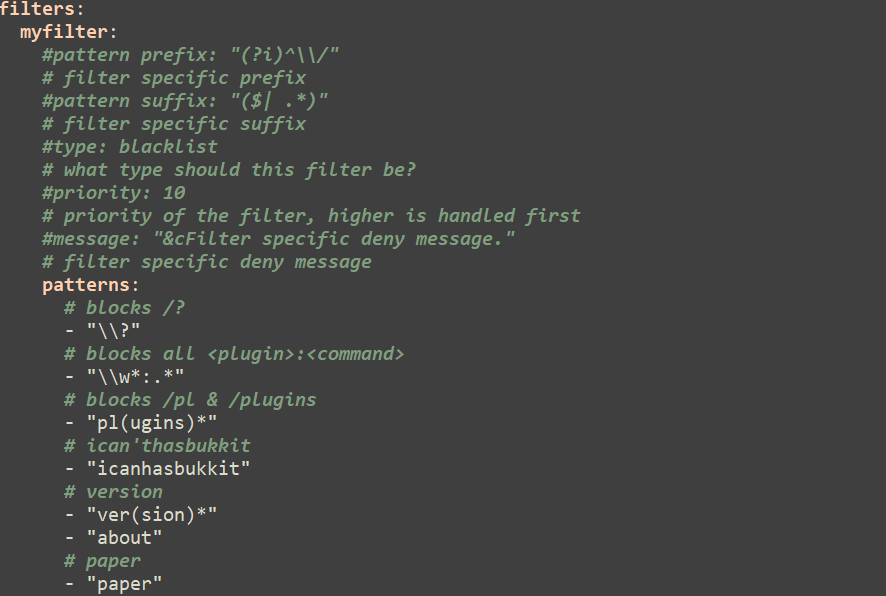 [Project Moved] Bukkit Command Blocker | SpigotMC - High Performance ...