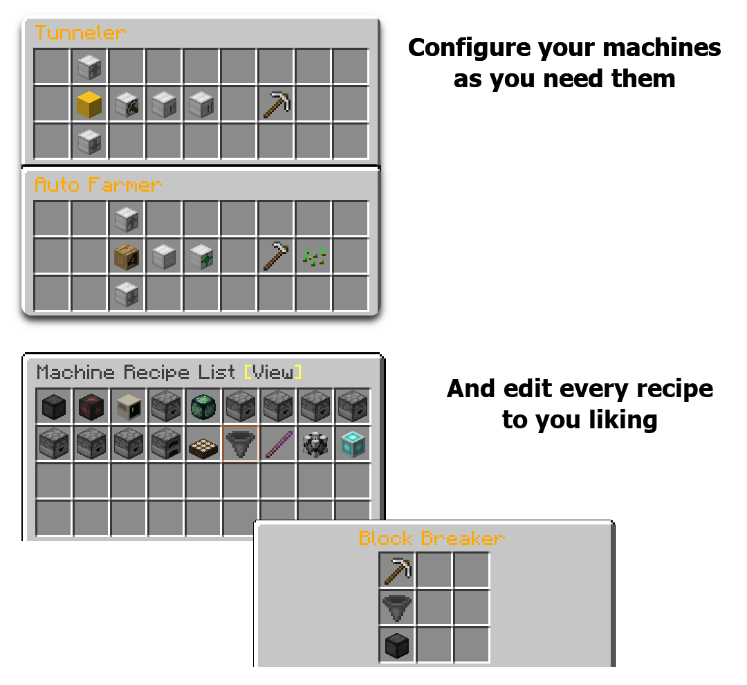 Advanced Machines | SpigotMC - High Performance Minecraft Community