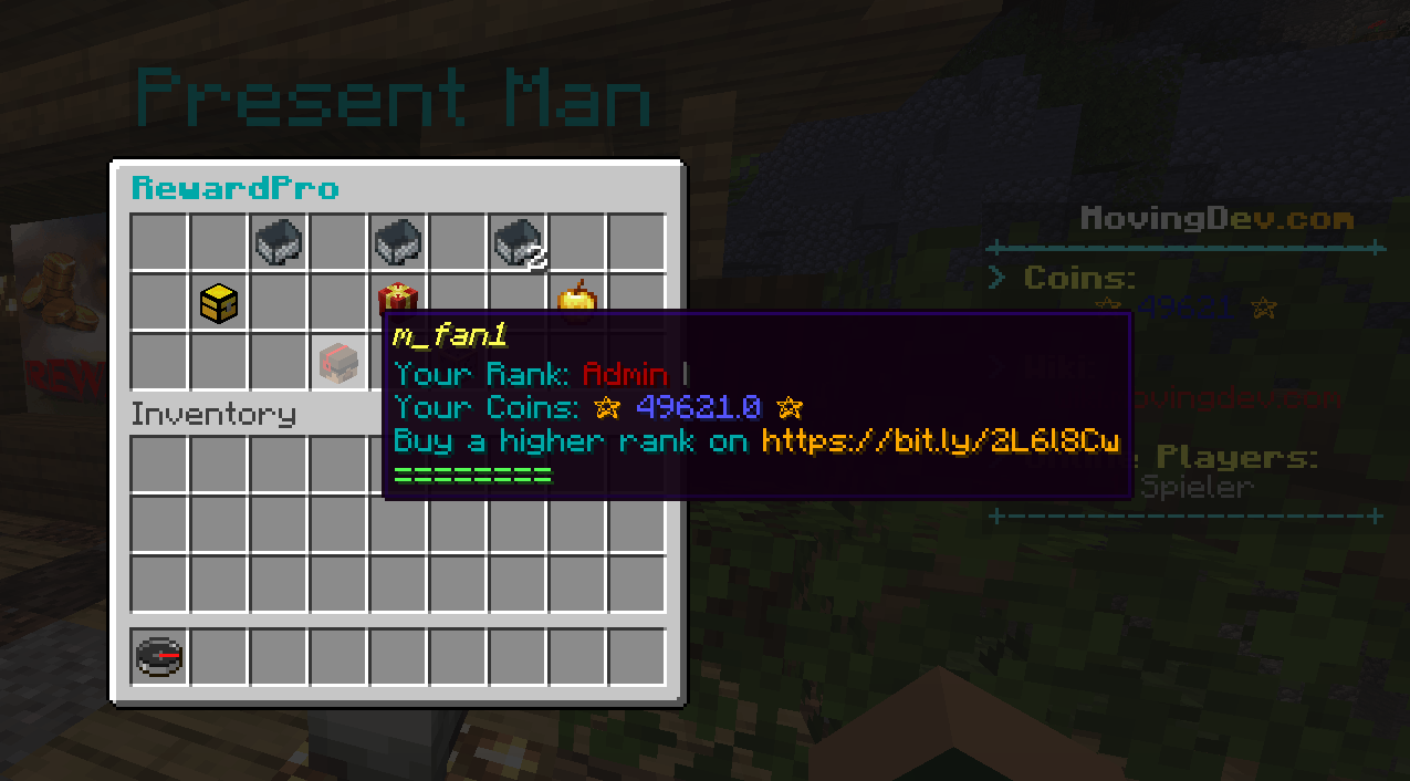 RewardPro | Daily Rewards & Rank Reward & Delivery Man | SpigotMC ...