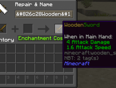 Anvil Formatting (Hex Colors Supported) | SpigotMC - High Performance ...