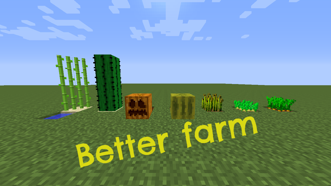Better Farm | SpigotMC - High Performance Minecraft Software