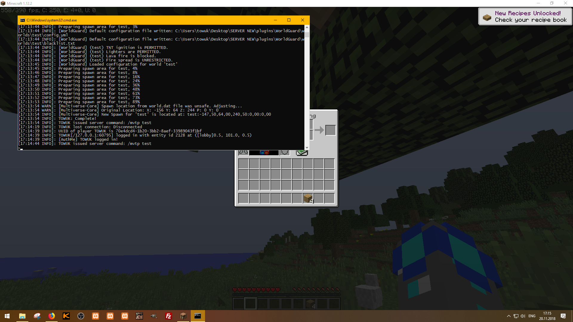 Disable achievements | SpigotMC - High Performance Minecraft Software