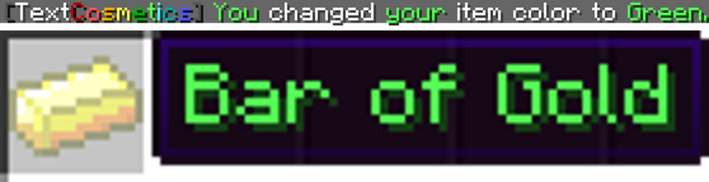 Colors and Formats | SpigotMC - High Performance Minecraft Software