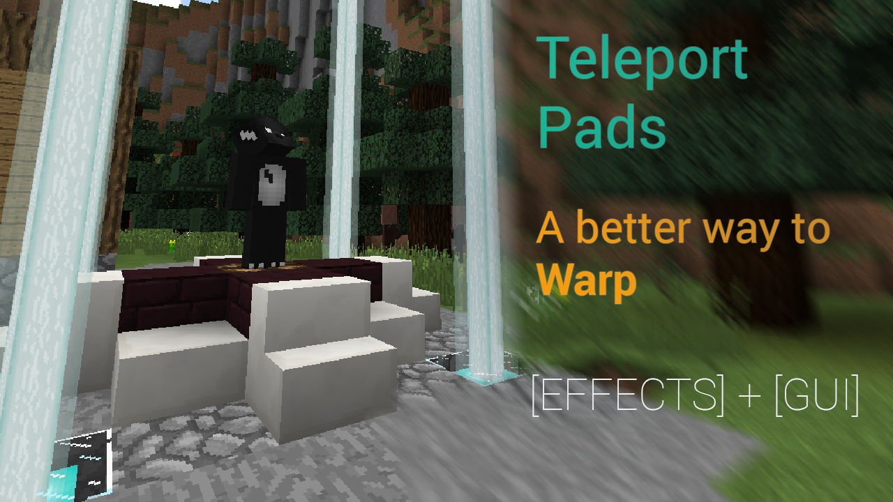 TeleportPads - Innovative Warps with [EFFECTS] [GUI] | SpigotMC - High Performance Minecraft ...