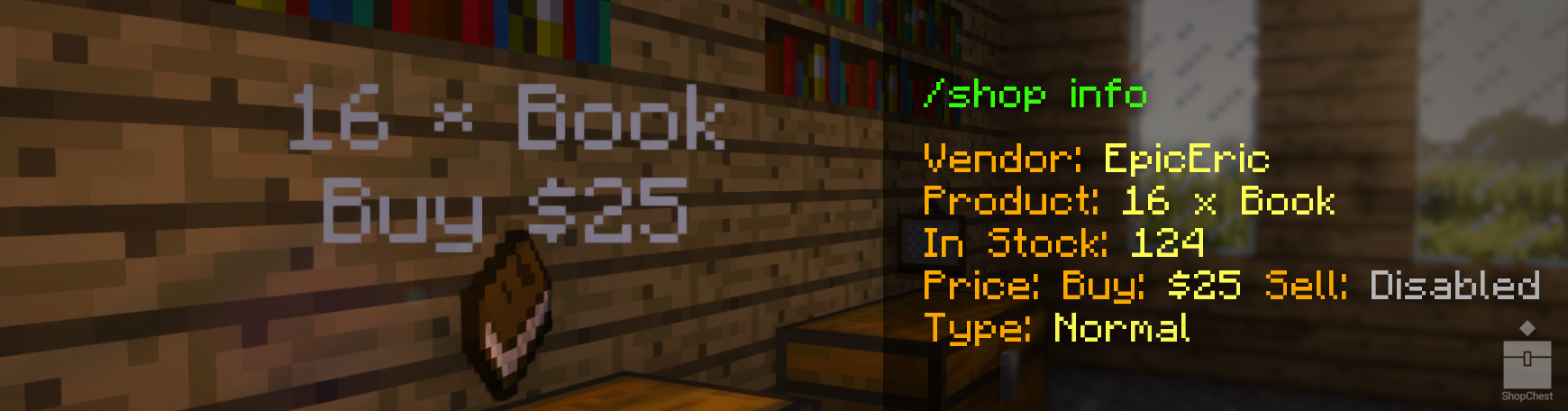 ShopChest | SpigotMC - High Performance Minecraft Community