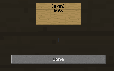 Clickable Signs | SpigotMC - High Performance Minecraft Software