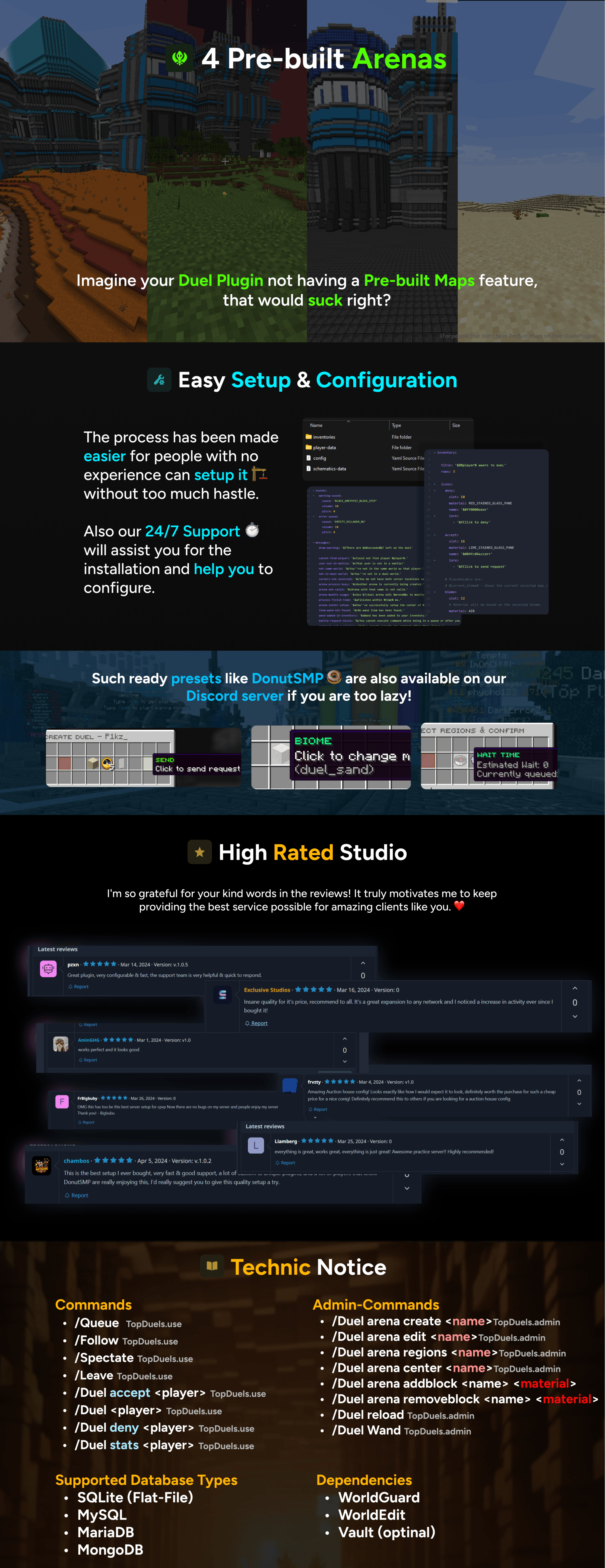 Premium - ZelDuels - GUI Based, Easy Setup & MORE [Paid] | SpigotMC - High Performance Minecraft ...