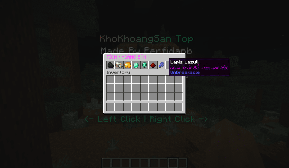 KhoKhoangSan|Ore storage | SpigotMC - High Performance Minecraft Software