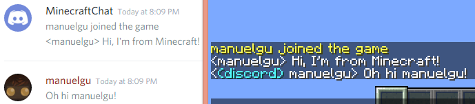 DiscordMC | SpigotMC - High Performance Minecraft Software