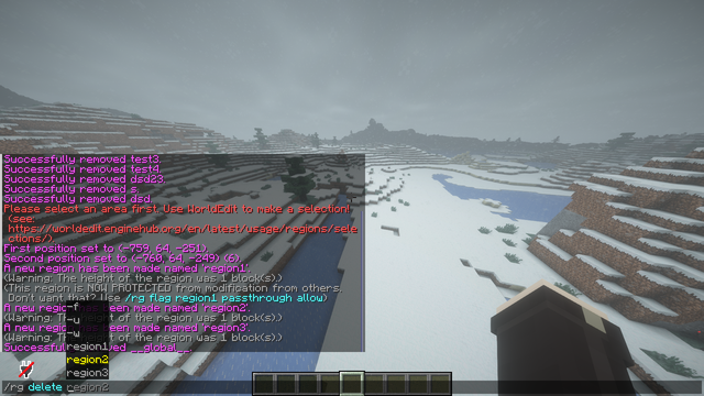 WorldGuard Tab Completion | SpigotMC - High Performance Minecraft Community