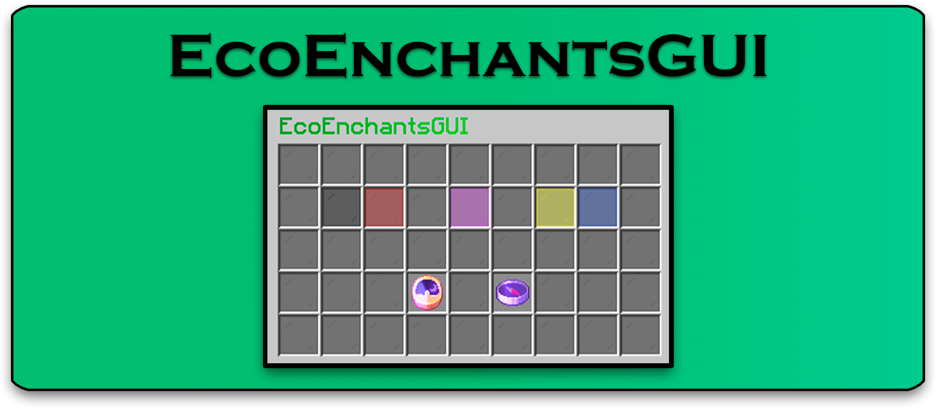 Abandoned | EcoEnchantsGUI - A nice GUI with all of the enchantments ...