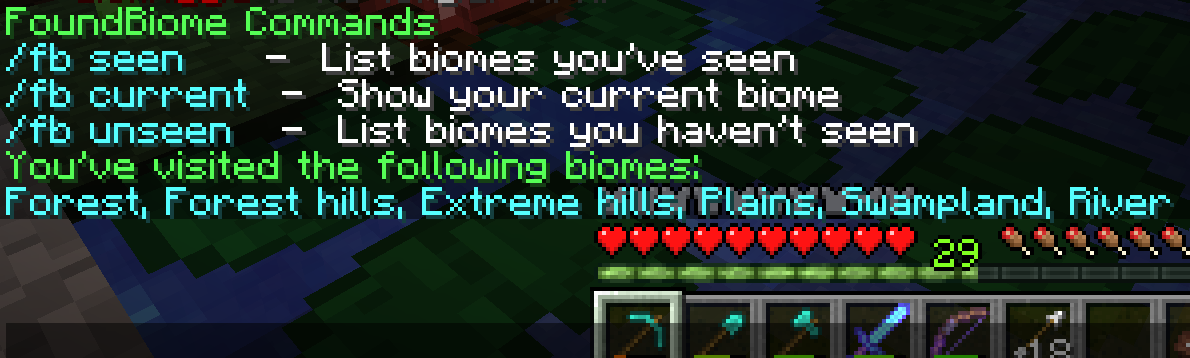 FoundBiome | SpigotMC - High Performance Minecraft Community