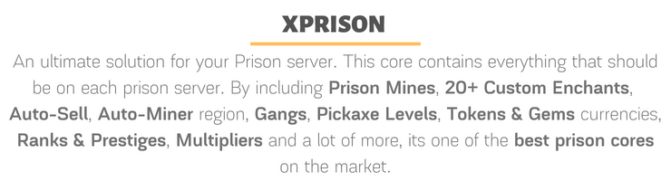 ⚡ X PRISON CORE ⚡ [1.13 - 1.21.X] ⭐ #1 PRISON CORE ⭐ All-in-One ⭐15 ...