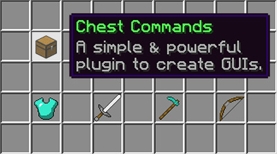 Chest Commands GUI | SpigotMC - High Performance Minecraft Software