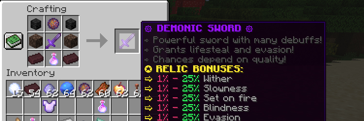 Ultimate Relics Tutorial | SpigotMC - High Performance Minecraft Community