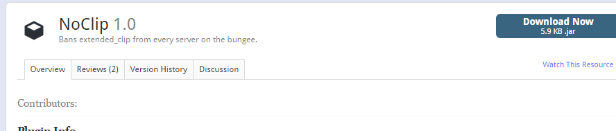 Spigot - NoClip | SpigotMC - High Performance Minecraft Community