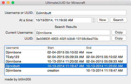 UltimateUUID | SpigotMC - High Performance Minecraft Community