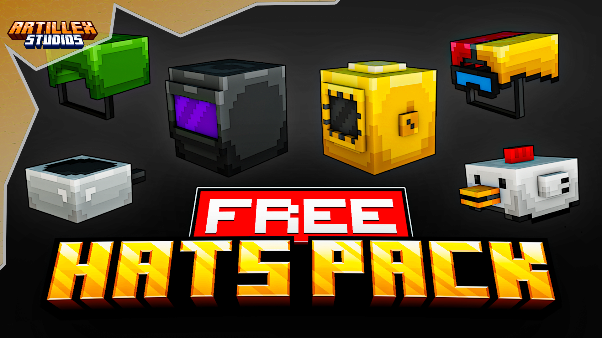 Hats Pack | Free Cosmetics [ItemsAdder] [Oraxen] [MagicCosmetics] [CosmeticsCore] [HMCCosmetics ...